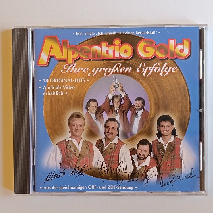 Alpentrio Gold - Ihre grossen Erfolge - CD F12 (Gebraucht) in Sessa für CHF 0.5 – mit Lieferung ...