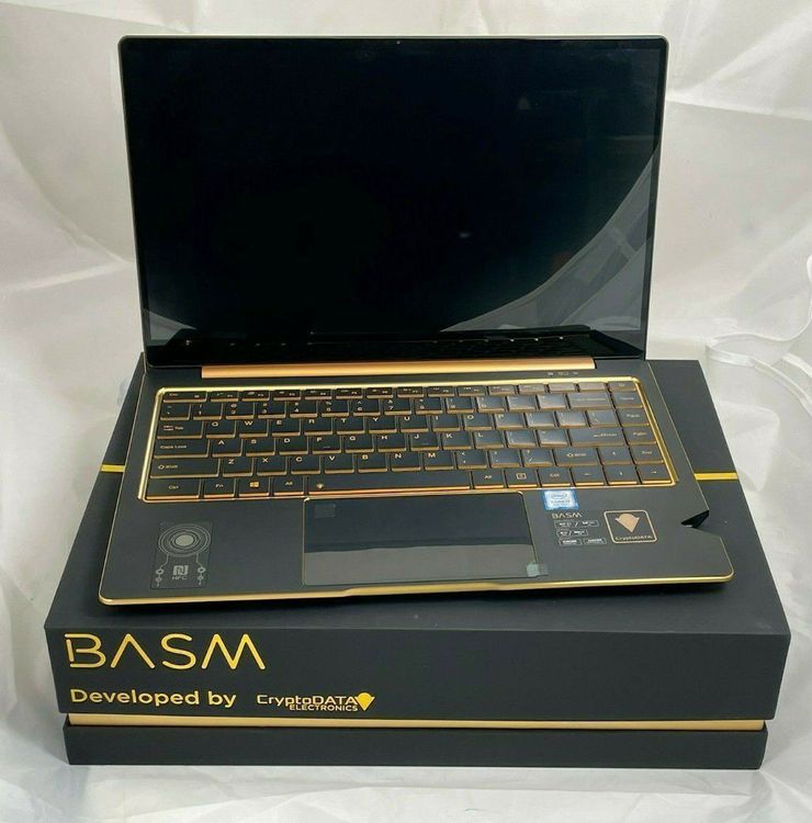 BASM Blockchain-Laptop von CryptoData (Neu und originalverpackt) in ...
