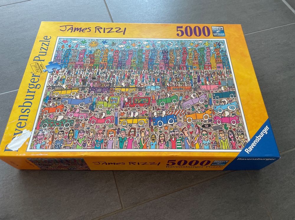 5000 Ravensburger Puzzle James Rizzi | Kaufen auf Ricardo