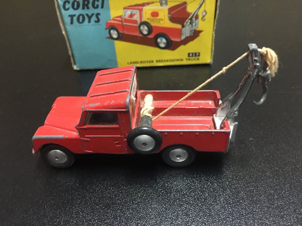 Corgi Toys - 417 Land-Rover Breakdown Truck - OVP Original (Gebraucht ...