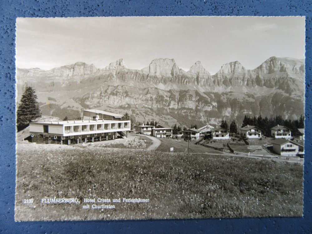 AK SG FLUMSERBERG HOTEL CESTA FERIENHÄUSER CHURFIRSTEN 1963 (Gebraucht) in Ettingen für CHF 4.95 ...