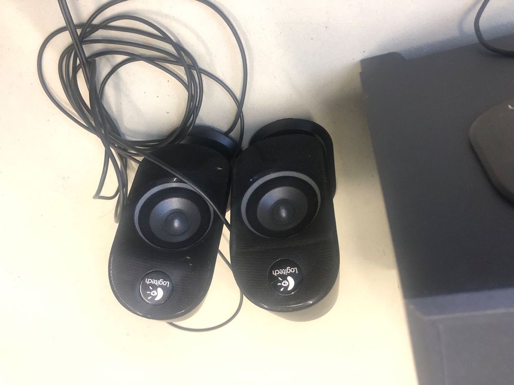 Logitech X-210 PC Lautsprecher 2.1 Subwoofer Sateliten Compi | Kaufen ...