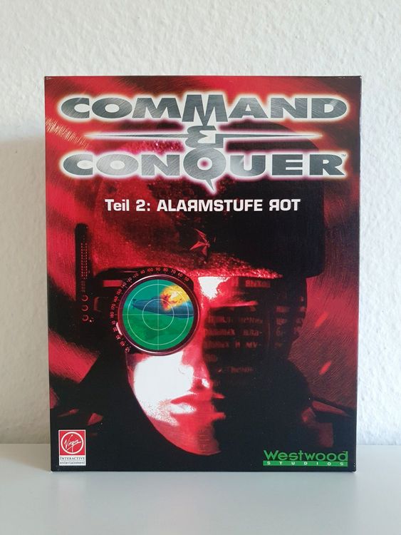 PC Game Command & Conquer 2: Alarmstufe Rot (1996) Big Box (Gebraucht ...