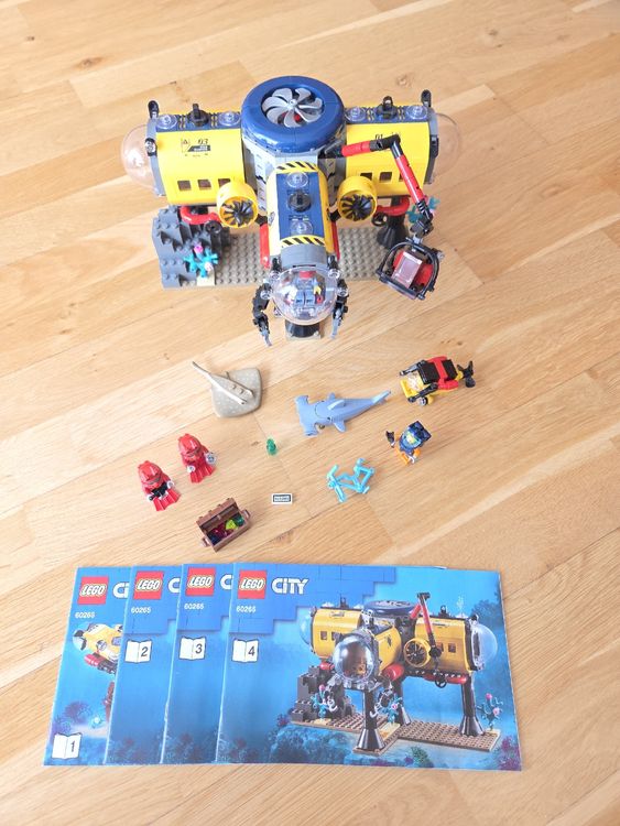 Lego city 60265 La base d'exploration océanique. (Gebraucht) in Plan ...