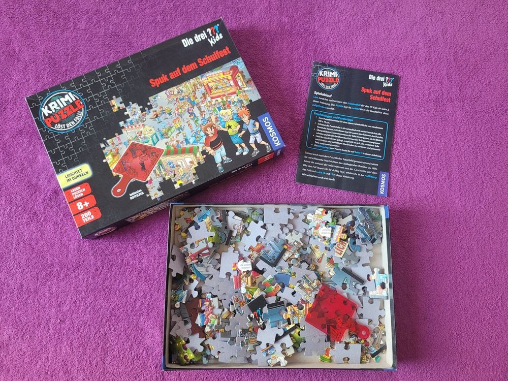 Die drei ??? Kids - Krimi Puzzle - Spuk auf dem Schulfest | Kaufen auf ... Die drei ??? Kids - Krimi Puzzle - Spuk auf dem Schulfest | Kaufen auf ...