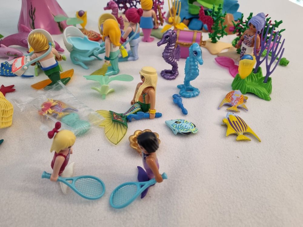 Playmobil grosses Set Meerjungfrauen Magic 70886 usw. (Gebraucht) in ...
