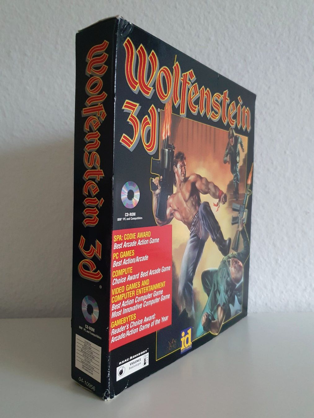 PC Game Wolfenstein 3D (1992) Big Box + Strategy Guide (Gebraucht) in ...