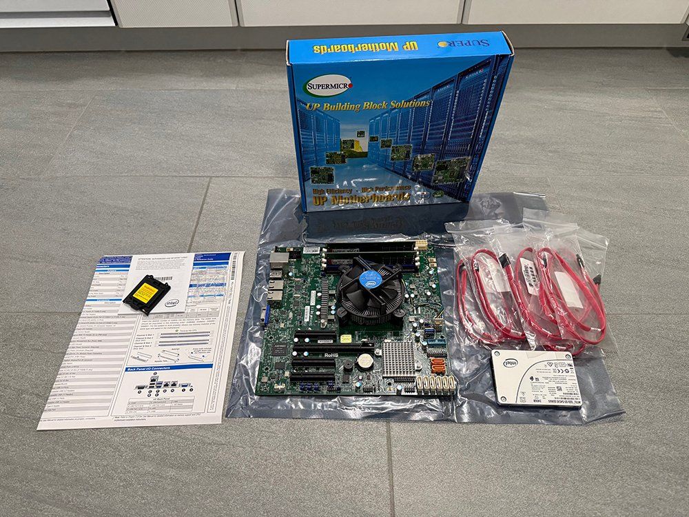 Server SET INtel Xeon, 16GB DDR4, 240GB SSD, Win Server 2025 (Neu ...