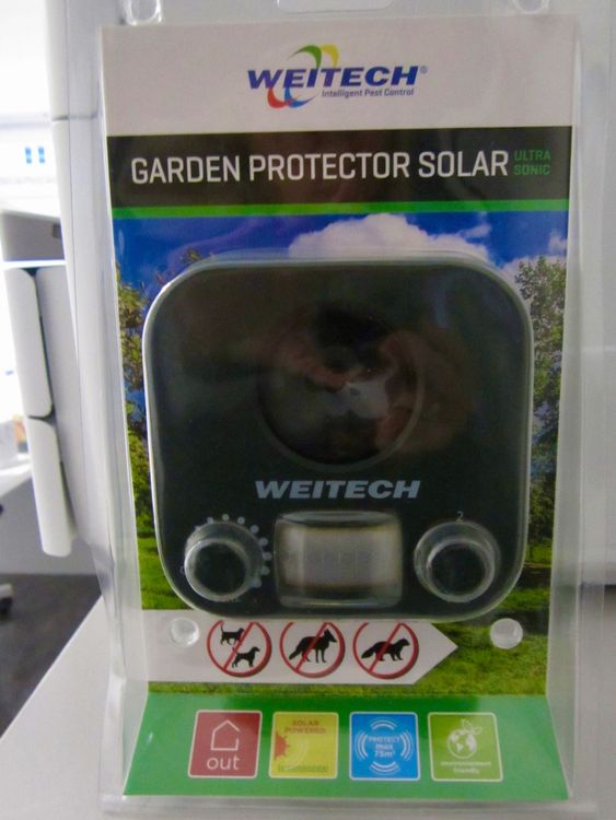 Weitech Garden Protector Solar Katzen-/Marderschreck (Neu und ...