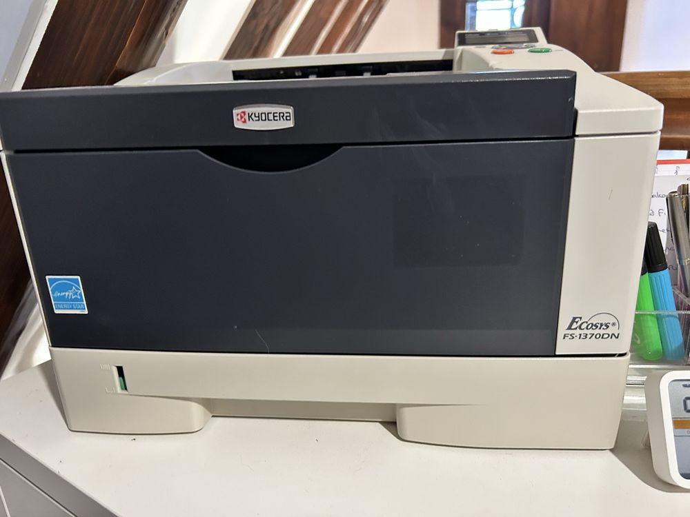 Kyocera ecosys laser printer FS-1370DN (black and white) (Gebraucht) in ...