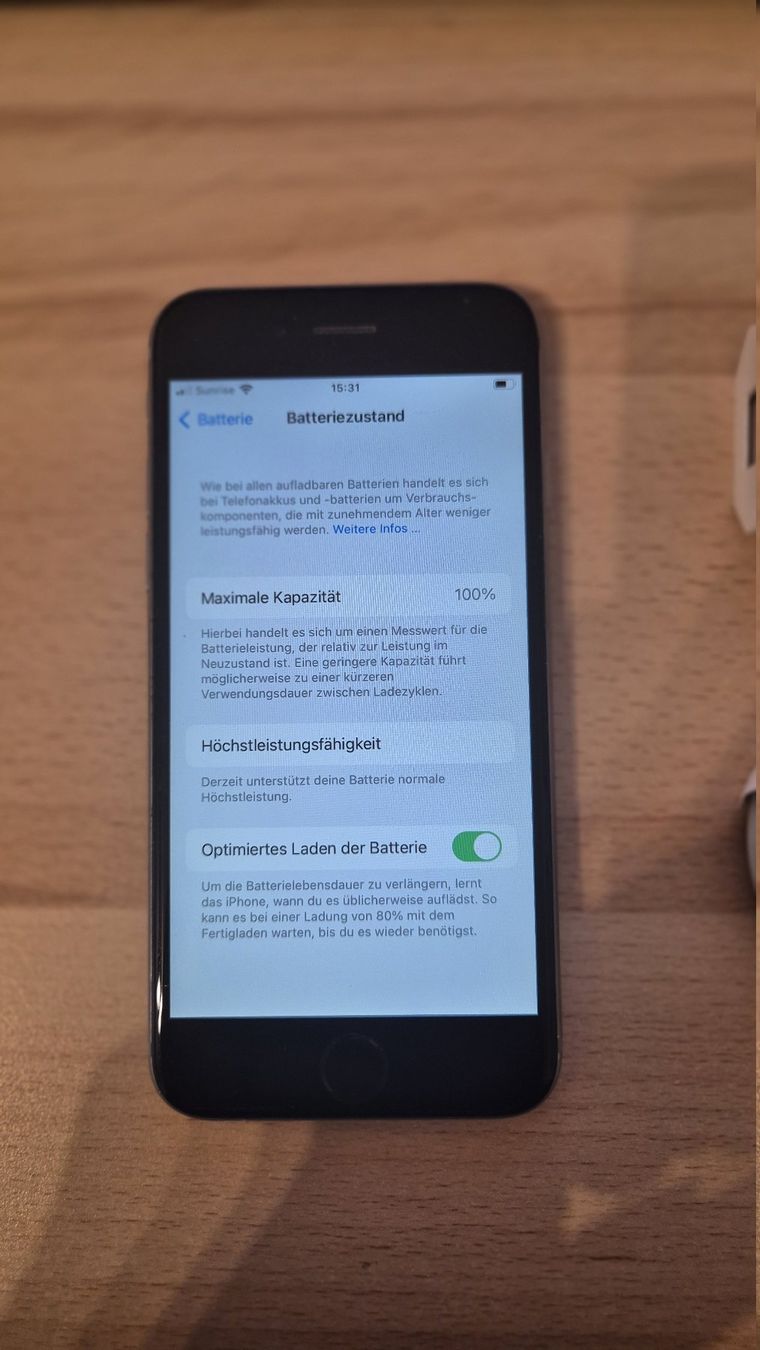 iPhone 6S 128GB Black/Space Gray 2964 mit neuem Akku VHB (Gebraucht) in ...