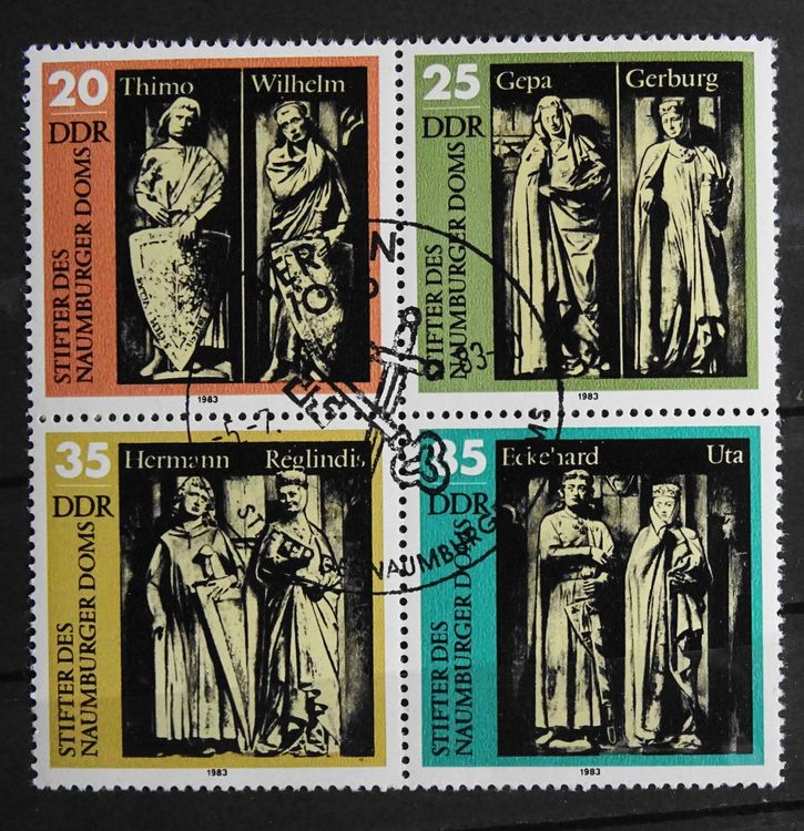 DDR 1983, 4er Block °gestempelt | Kaufen auf Ricardo
