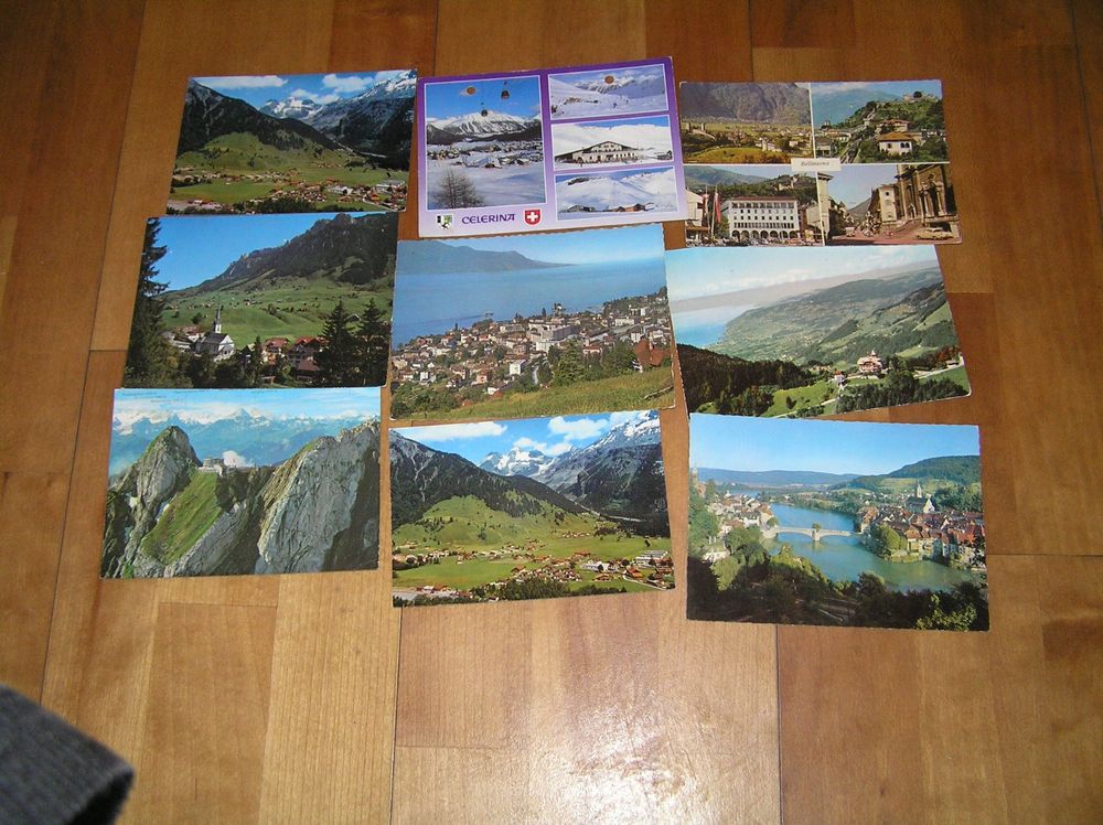 70 Diverse Karten Schweiz (Gebraucht) in Lumbrein für CHF 4 – mit Lieferung auf Ricardo kaufen