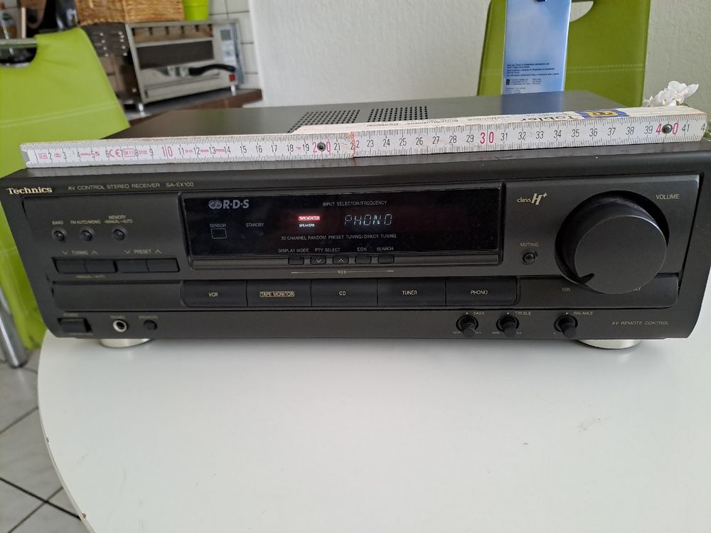 Rrrrausverkauf! ! ! TECHNICS RECEIVER SA-EX 100 (Gebraucht) in ...