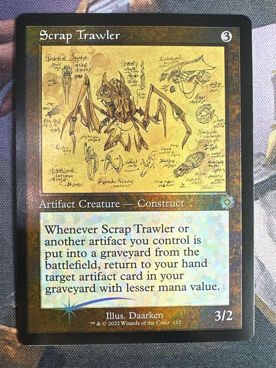 Scrap Trawler FOIL #112 Retro Frame Artifacts (Neu (gemäss Beschreibung)) in Windlach für CHF 1. ...