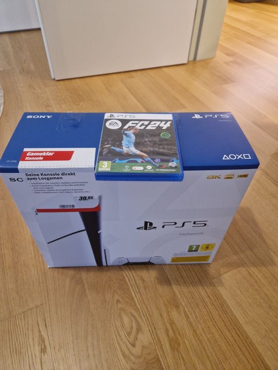 Playstation 5 Slim Disc inkl. EA Sport FC 24 (Neu (gemäss Beschreibung)) in Zürich für CHF 505 ...