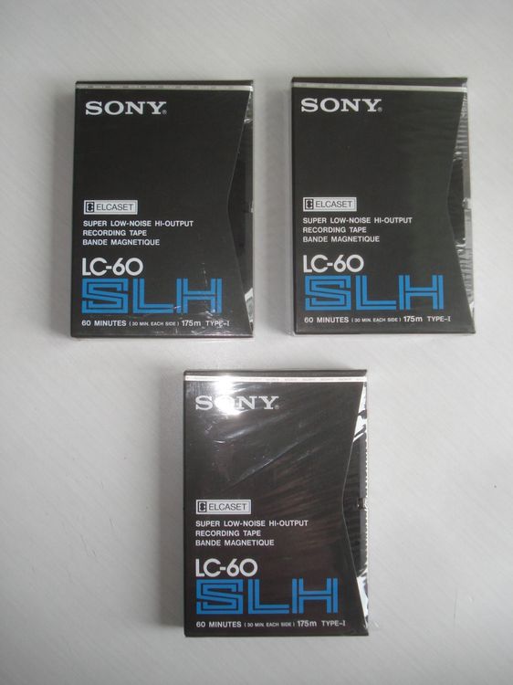 SONY Elcaset LC-60 SLH Type I - originalverschweisst (Neu und ...