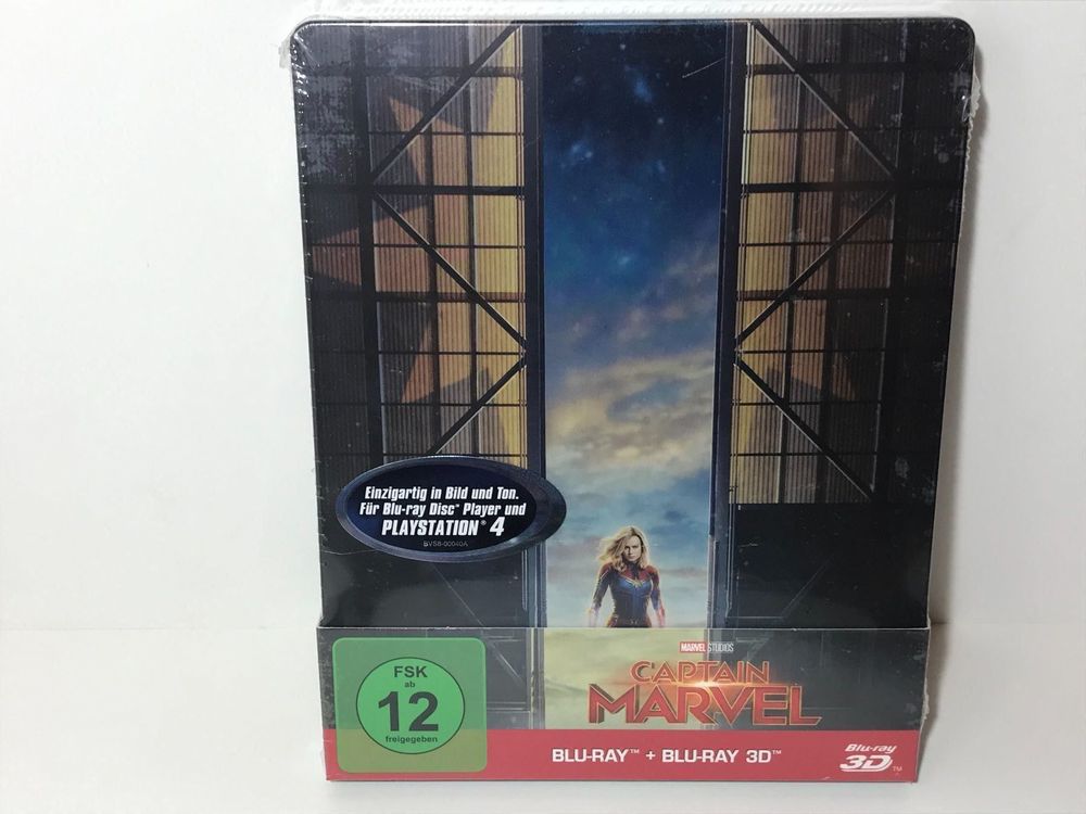 Captain Marvel 3D Blu Ray Steelbook OVP | Kaufen auf Ricardo Captain Marvel 3D Blu Ray Steelbook OVP | Kaufen auf Ricardo