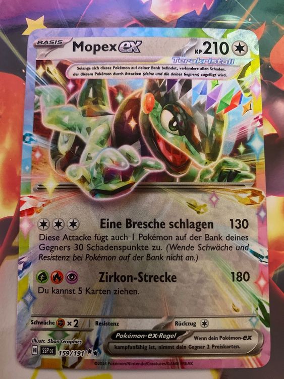 Pokemonkarte Mopex EX ab 1.- Fr. (Neu (gemäss Beschreibung)) in Stadel ...