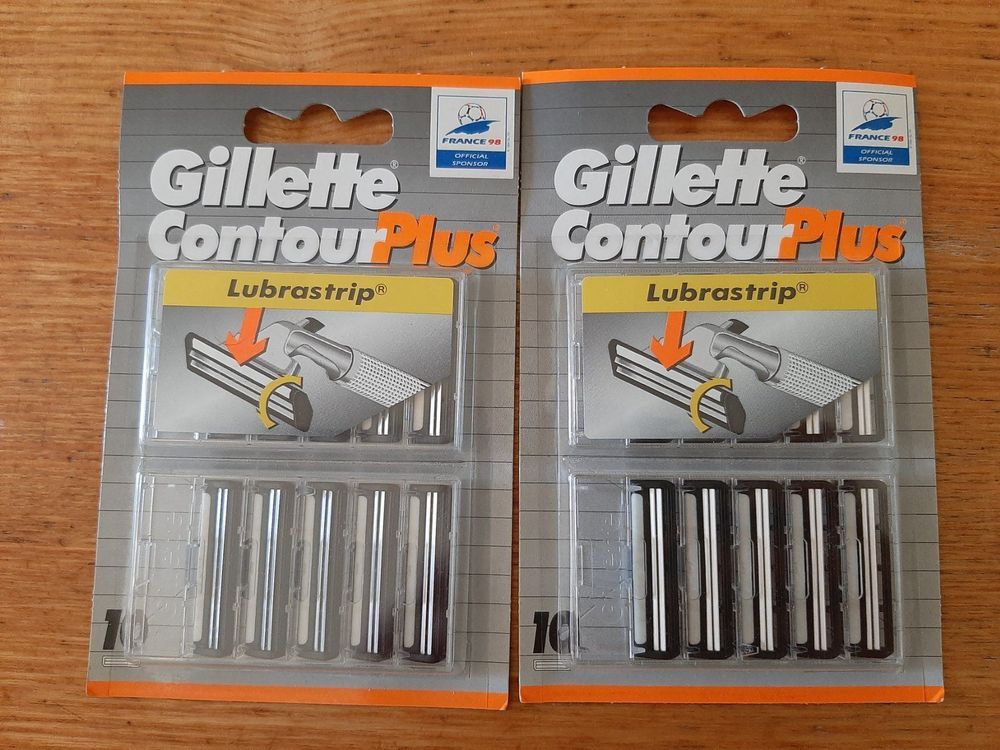 Rasierklingen Gillette Contour Plus (Neu und originalverpackt) in ...