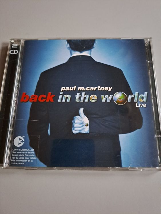 2CD Paul McCartney Back in The World | Kaufen auf Ricardo