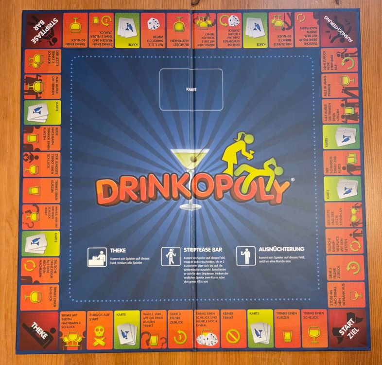 🍺DRINKOPOLY🍸 - (Partyspiel ab 18 Jahren!!!) (Gebraucht) in Ortschwaben ...