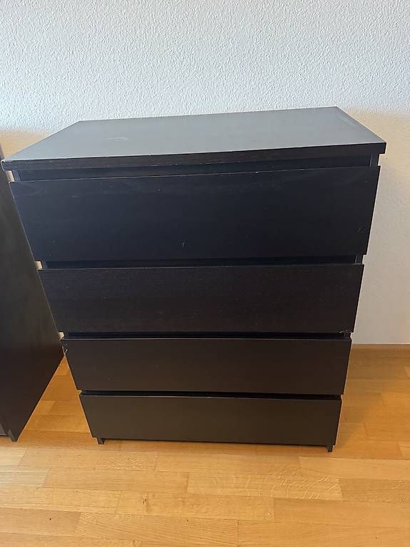 Erstaunlich Malm Kommode Schwarz Bilder