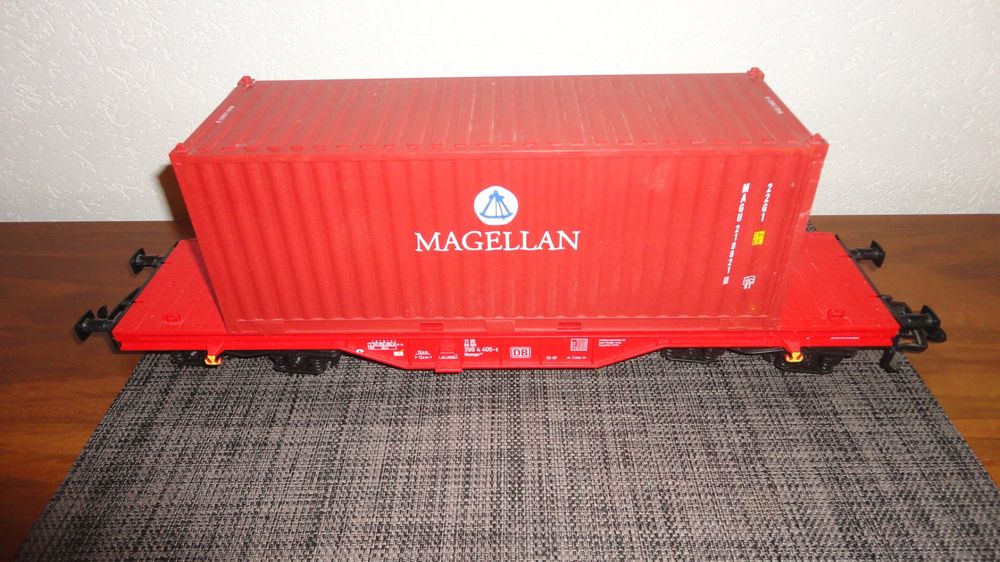 2-achsiger Containerwagen "Magellan" DB PIKO Spur II (Gebraucht) in ...