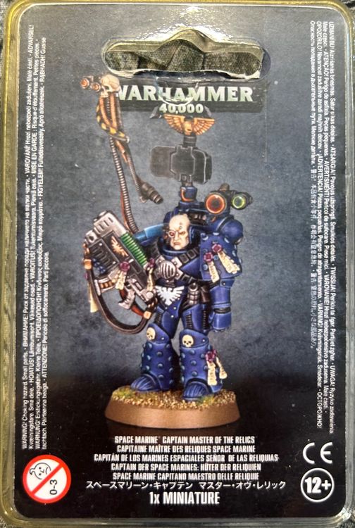 40K - Space Marine - Captain Master Of The Relics | Kaufen auf Ricardo