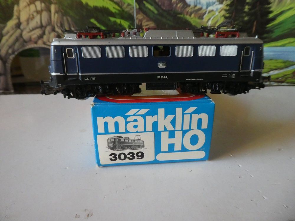 Märklin 3039 DB E-Lok BR 110 H0 WS | Kaufen auf Ricardo