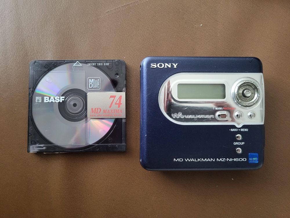 Sony MZ-NH600 Hi-MD Minidisc-Recorder (Gebraucht) in Schaffhausen für ...