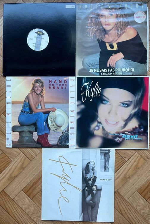 Kylie Minogue Vinyl Lot Sammlung 80er | Kaufen auf Ricardo