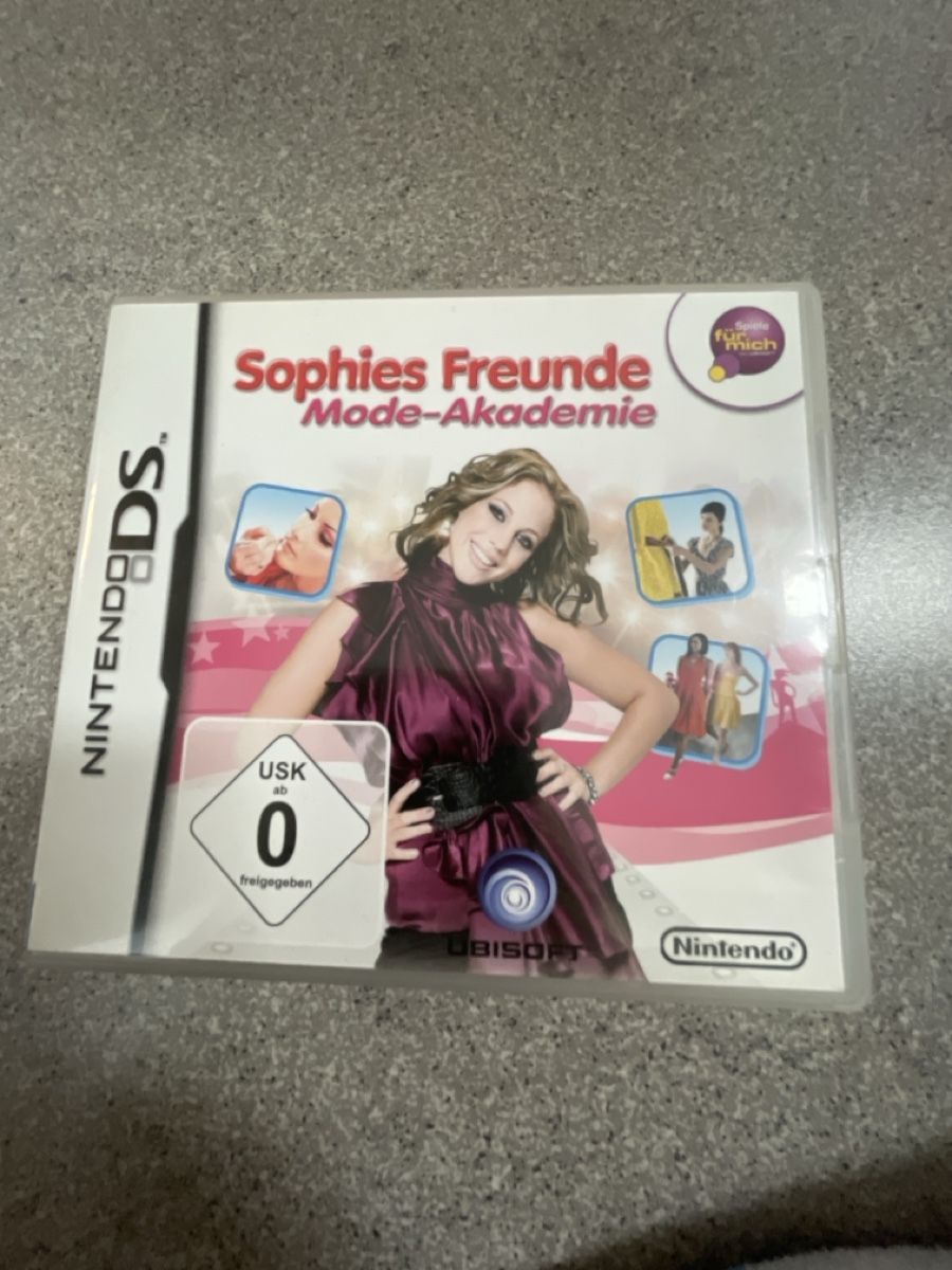 Nintendo DS Spiel - Sophies Freunde: Mode-Akademie! Top (Gebraucht) in ...