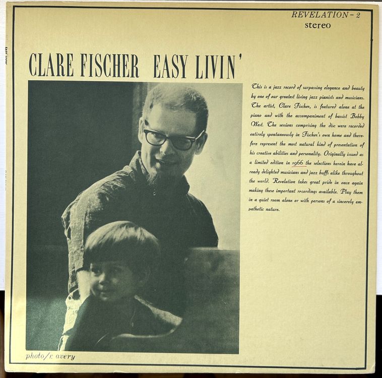 Clare Fischer Easy Livin' LP (Gebraucht) in Lausanne für CHF 23 – mit ...