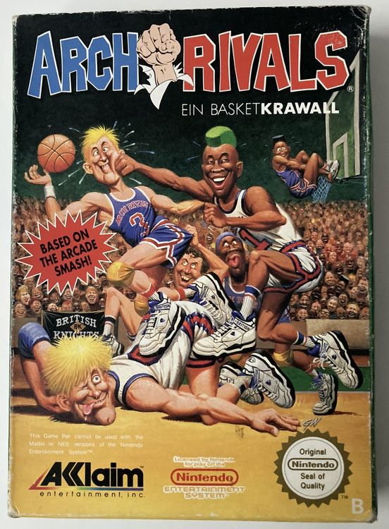 Arch Rivals mit OVP - NES Nintendo (Gebraucht) in Jonschwil für CHF 48. ...