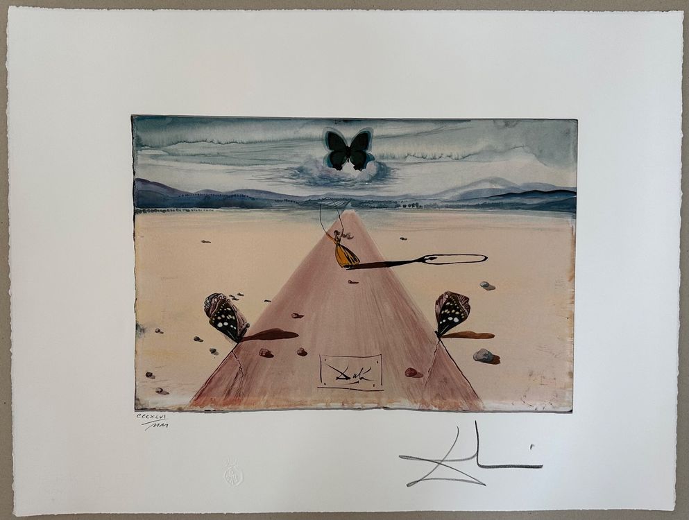 Dali: Landscape with a Woman Skipping Rope CCCXLVI/MM (Neu (gemäss ...