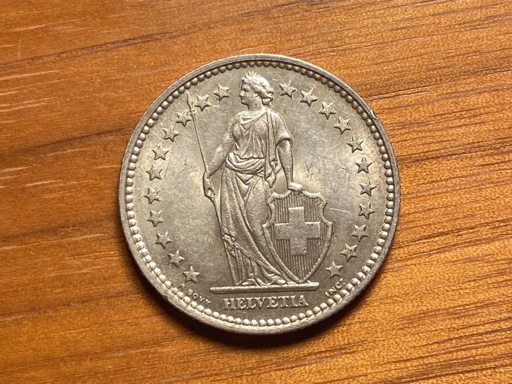 2 Franken 1920 Schweiz, Erhaltung! | Kaufen auf Ricardo