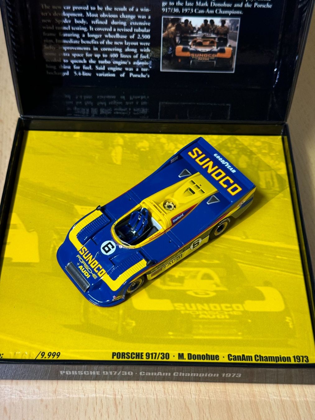 PORSCHE 917/30 • M. Donohue • CanAm Champion 1973 Minichamps (Gebraucht ...