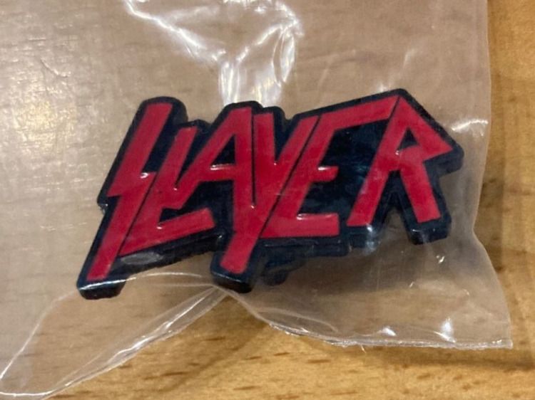 Slayer Pin Anstecker Punk Metal Rock Band (Neu (gemäss Beschreibung ...