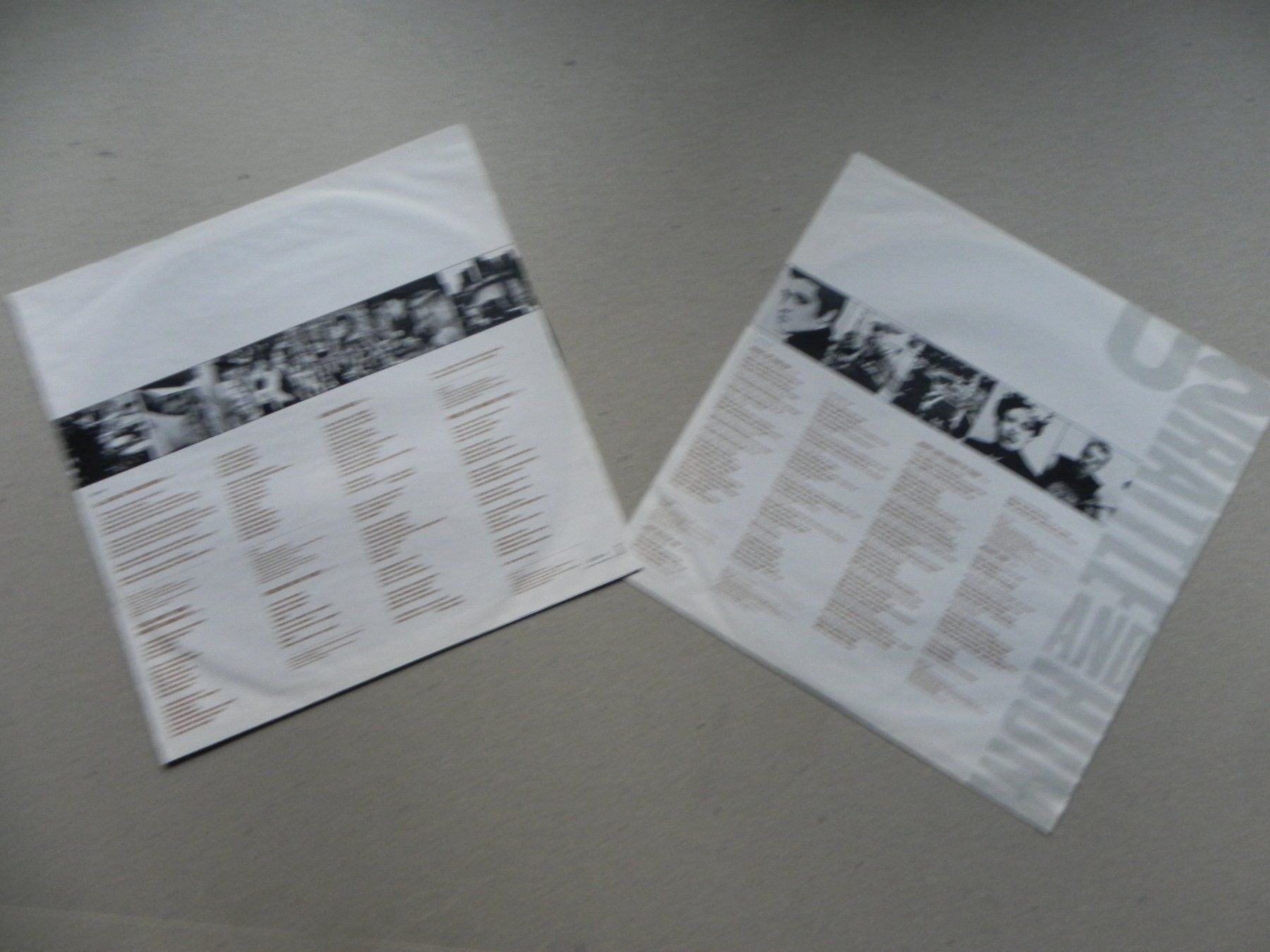 Doppel LP Irland Rockband U2 mit Bono 1988 Rattle and Hum (Gebraucht ...