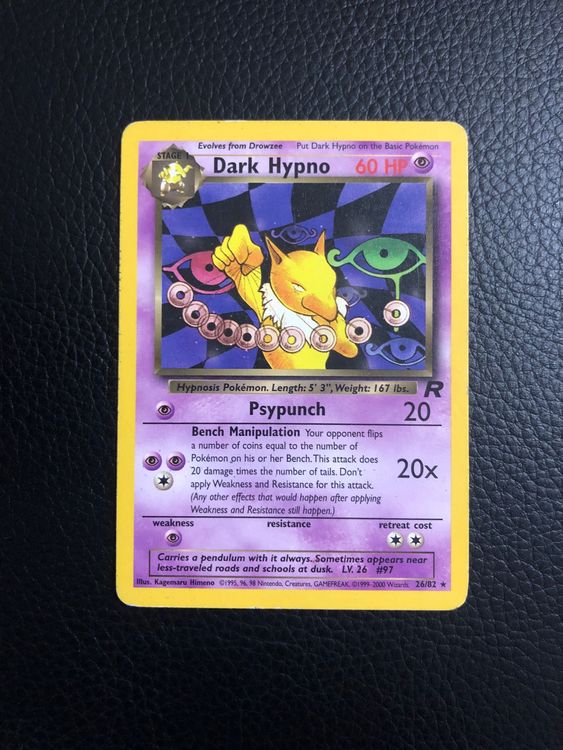 Team Rocket Dark Hypno rare 26/82 Ab 1 (Gebraucht) in Paradiso für CHF ...