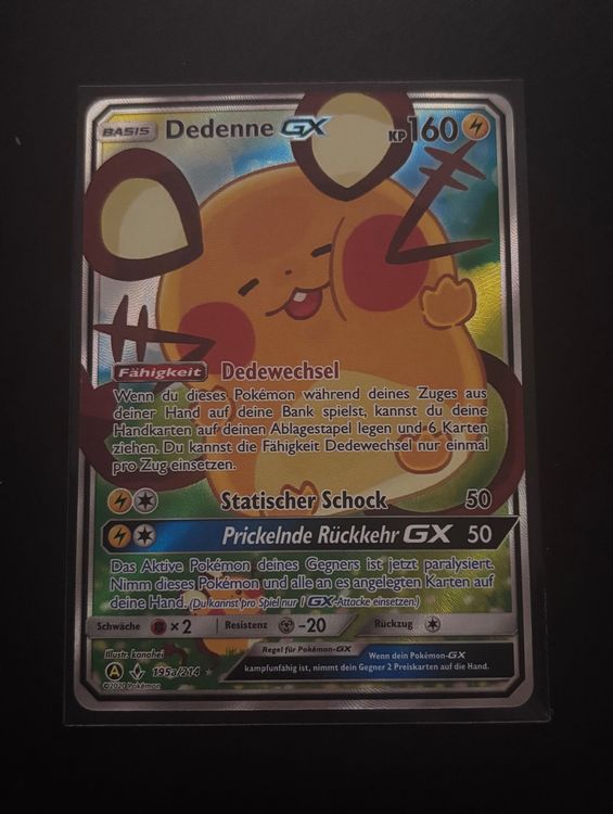 Pokemon Dedenne GX deutsch (Gebraucht) in Zürich für CHF 25 – mit ...
