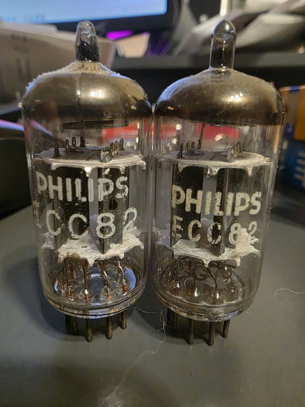 Röhren ECC82 12AU7 Philips 1 Paar NOS NiB (Neu und originalverpackt) in Grosswangen für CHF 65 ...