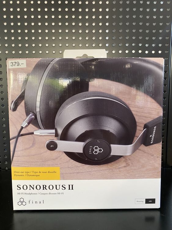 Casque audio Final Sonorous II modèle d’expo comme neuf (Neu (gemäss Beschreibung)) in ...