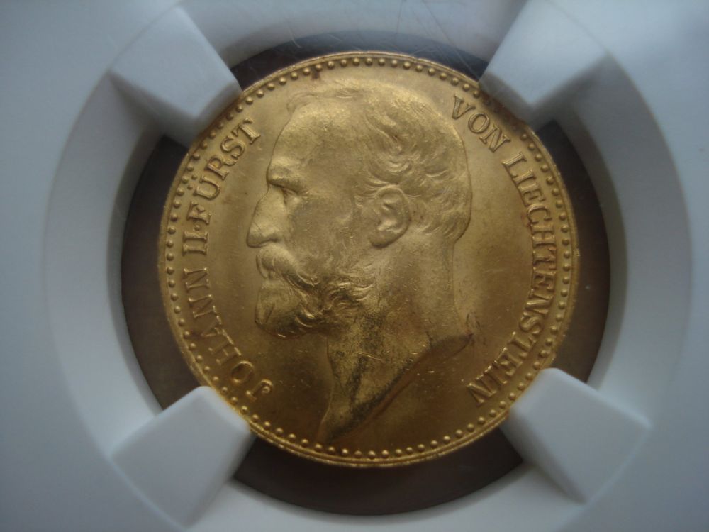 (B5) FL 10 Kronen 1900 MS 63 (1500 Expl.) Catalogue 5000 CHF (Neu und originalverpackt) in ...