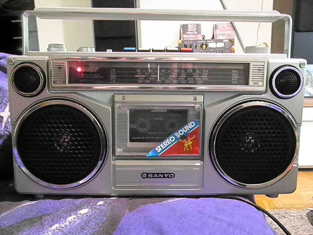 Boombox Vintage Sanyo M 9903 LE Rar (Gebraucht) in Wittenbach für CHF 180 – nur Abholung auf ...