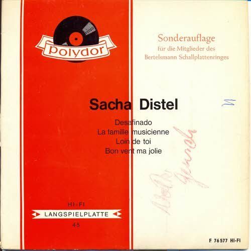 Distel Sacha -Sacha Distel (7-EP-SPECIAL EDITION) (Gebraucht) in ...