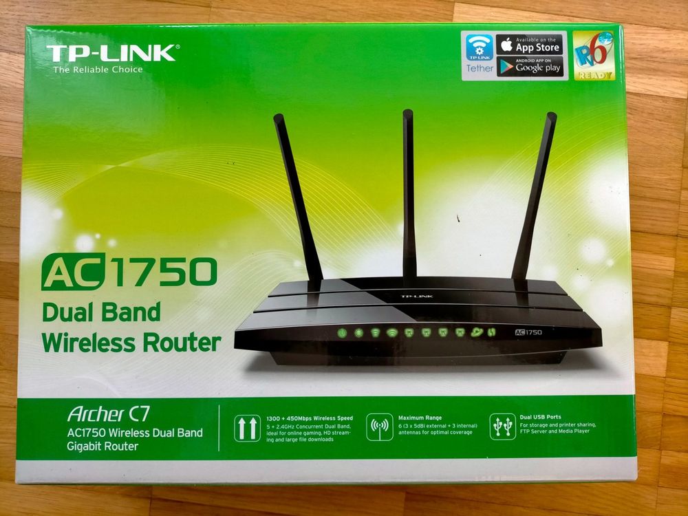 TP-LINK AC1750-Dualband-Gigabit-WLAN-Router (Gebraucht) in Kilchberg ZH ...