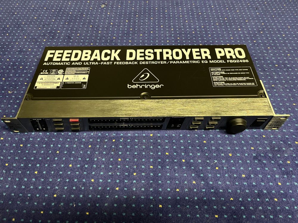Neu Feedback Destroyer Pro FBQ2496 Feedback Unterdrücker (Neu (gemäss ...
