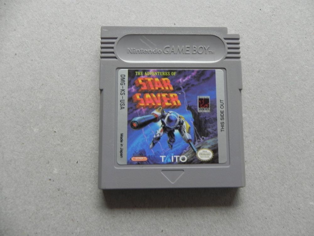 Nintendo Gameboy Game Boy Spiel Star Saver (Gebraucht) in Siebnen für ...